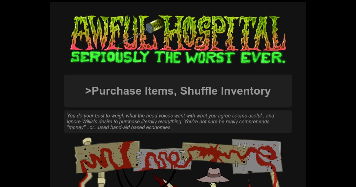 Awful Hospital: Seriously the Worst Ever