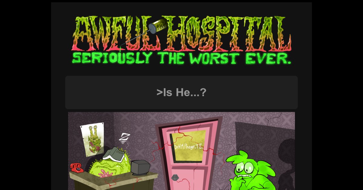 Awful Hospital: Seriously the Worst Ever