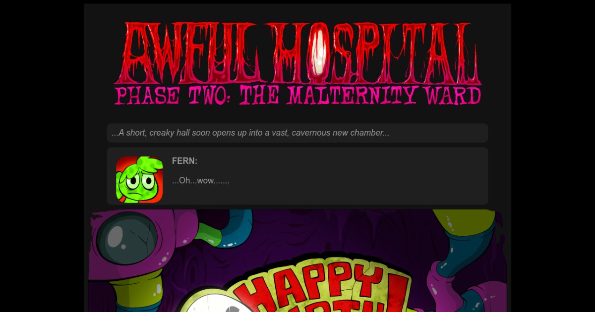 Awful Hospital: Seriously the Worst Ever