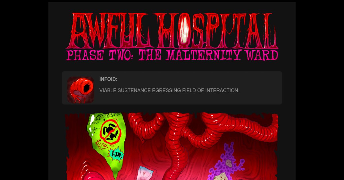 Awful Hospital: Seriously the Worst Ever