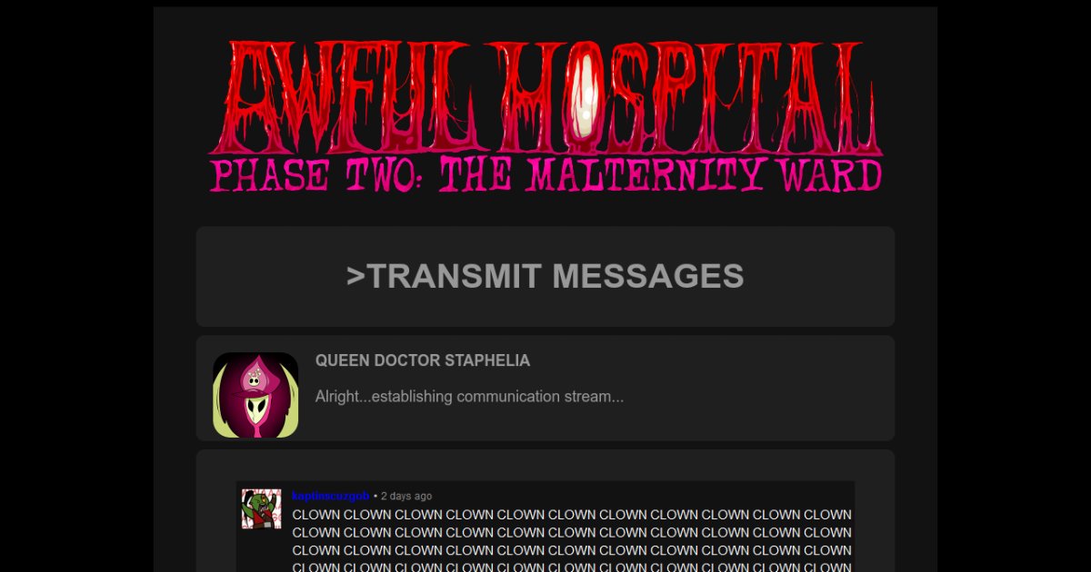 Awful Hospital: Seriously the Worst Ever