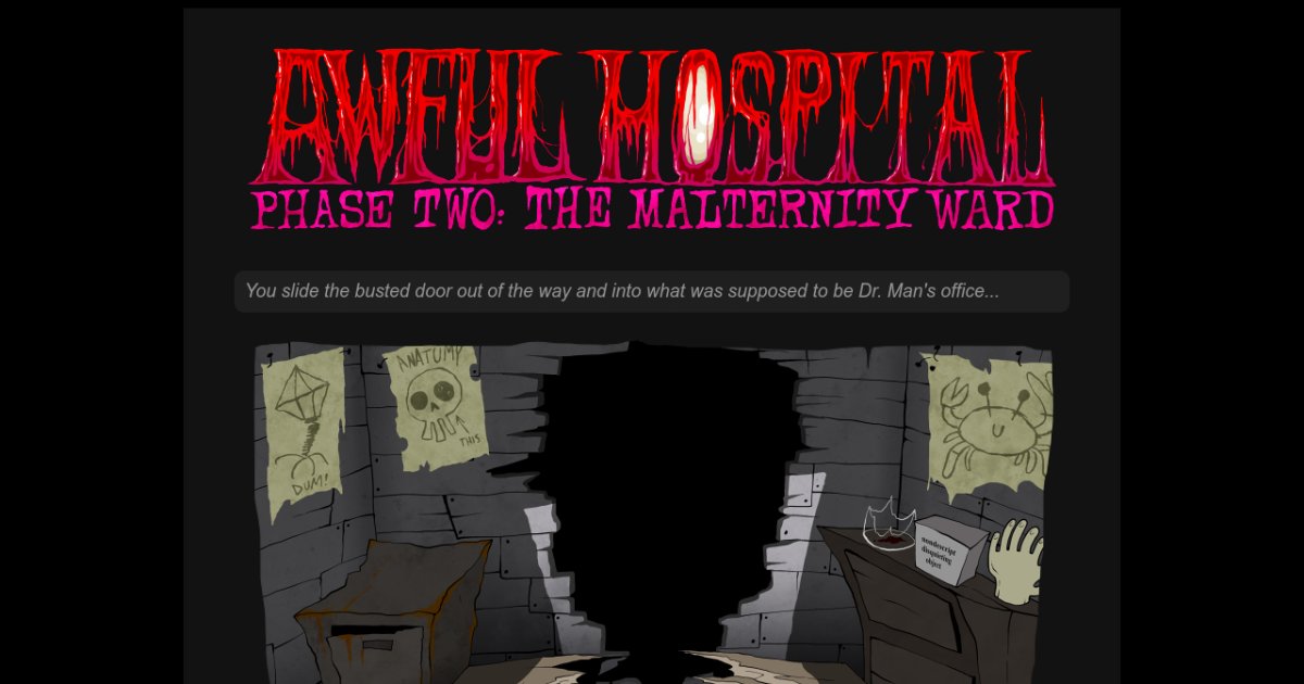 Awful Hospital: Seriously the Worst Ever