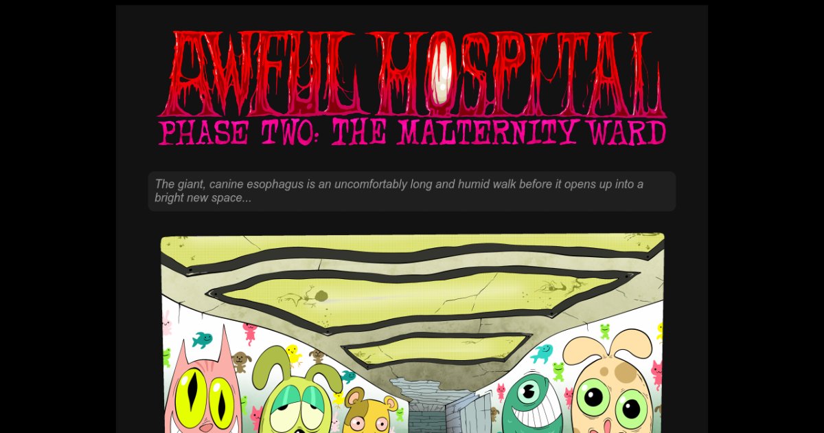 Awful Hospital: Seriously the Worst Ever