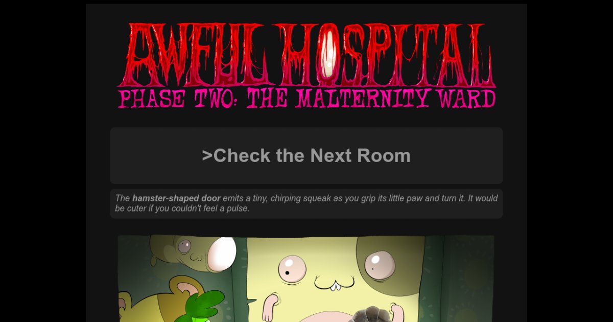 Awful Hospital: Seriously the Worst Ever