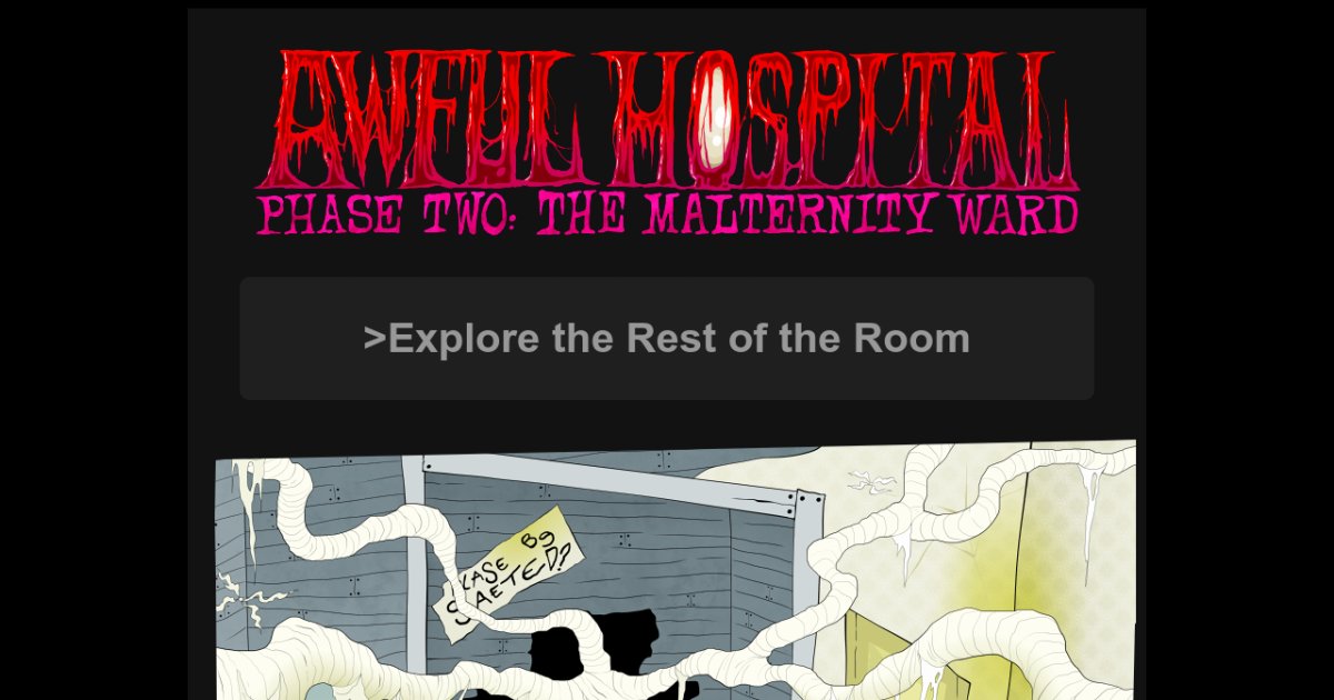Awful Hospital: Seriously the Worst Ever