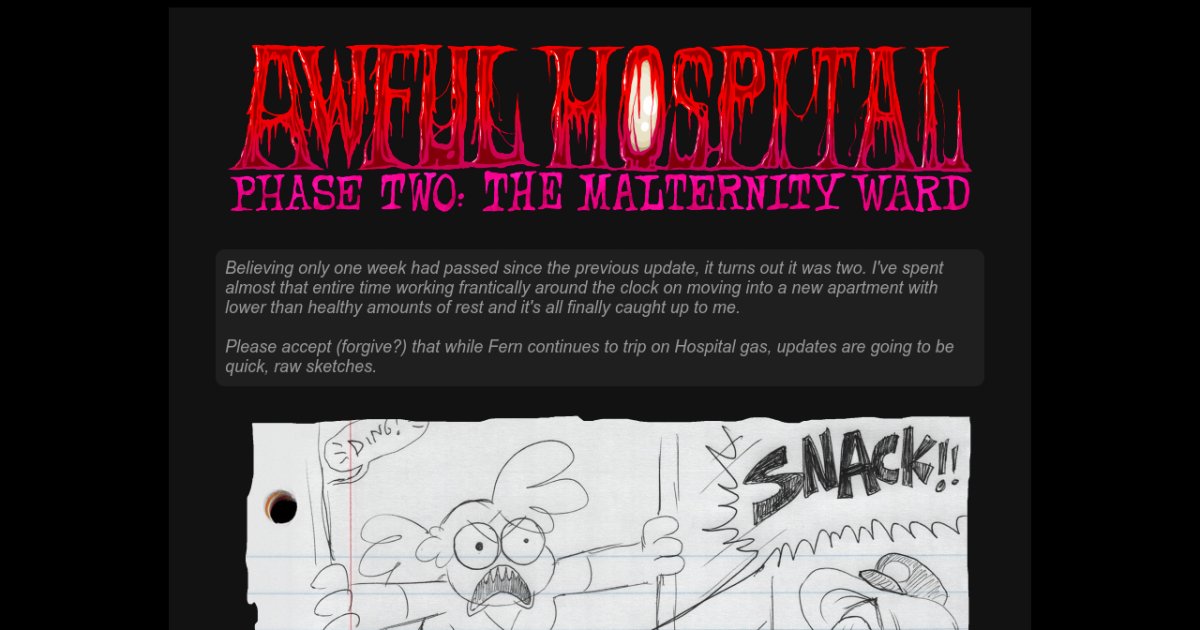 Awful Hospital: Seriously the Worst Ever