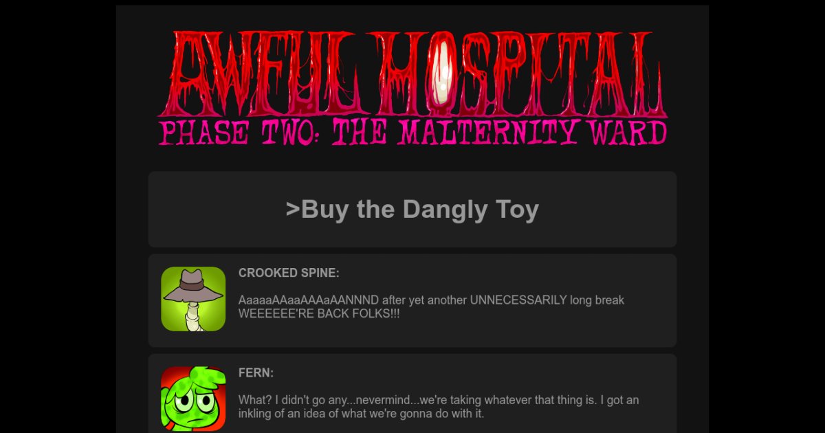 Awful Hospital: Seriously the Worst Ever