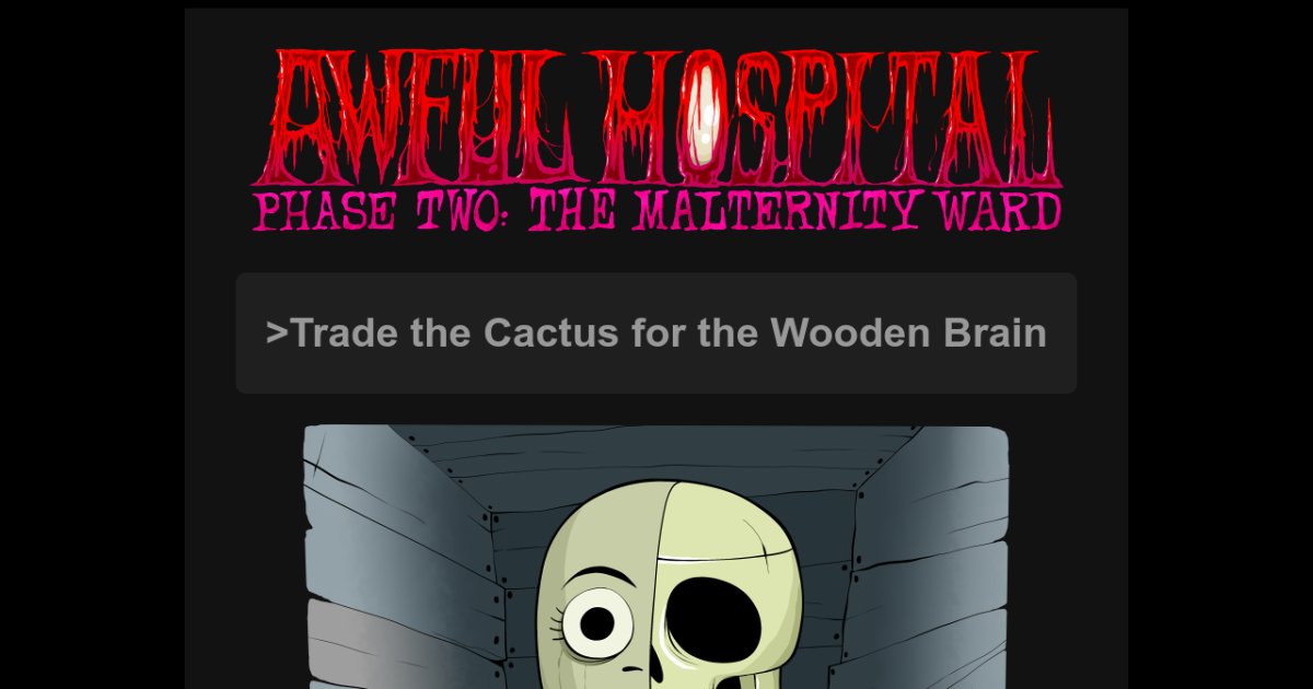 Awful Hospital: Seriously the Worst Ever