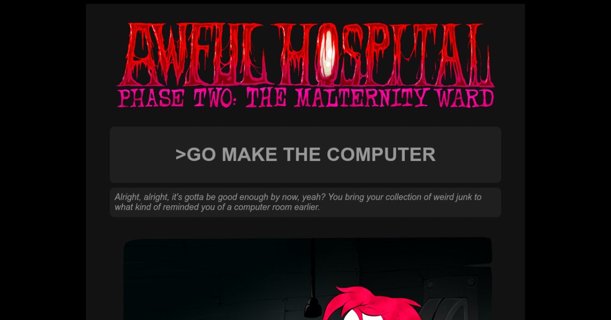 Awful Hospital: Seriously the Worst Ever