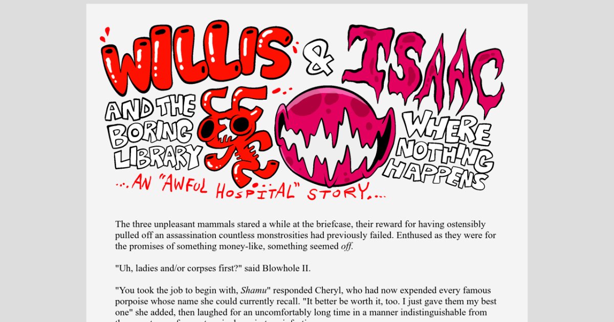 Awful Hospital: Seriously the Worst Ever