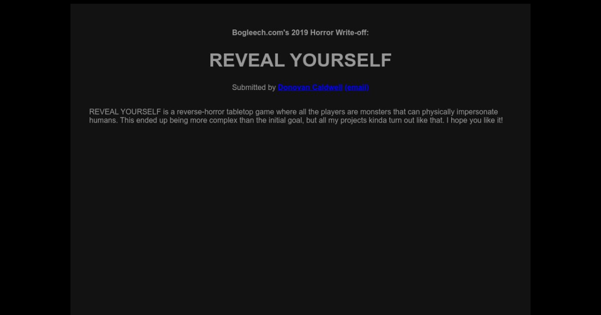 Bogleech Creepypasta