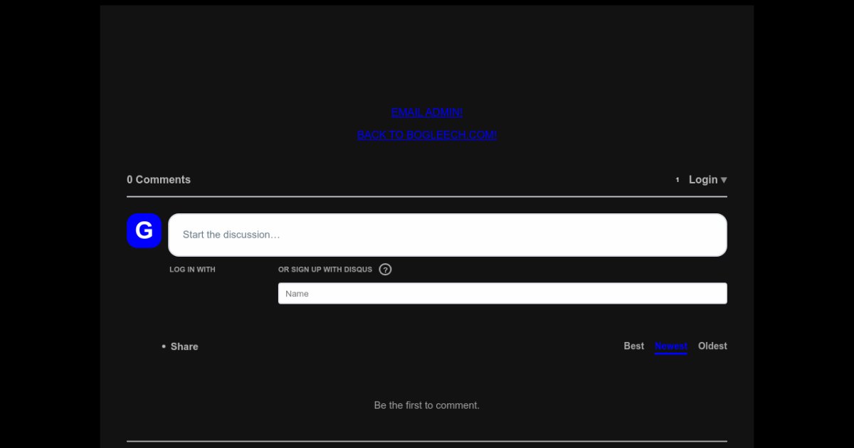 Bogleech Creepypasta