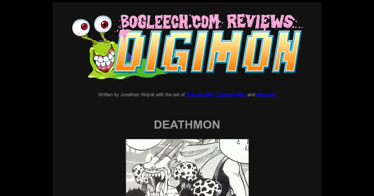 D-d-d-Digimon! Digimon Reviews!