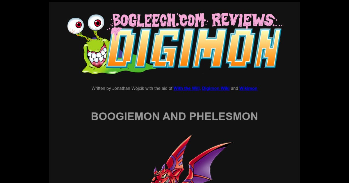 D-d-d-Digimon! Digimon Reviews!