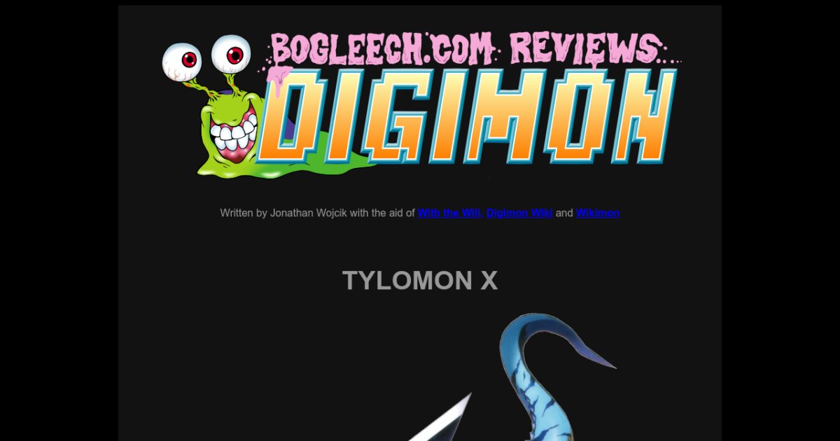 D-d-d-Digimon! Digimon Reviews!