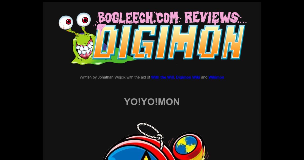 D-d-d-Digimon! Digimon Reviews!
