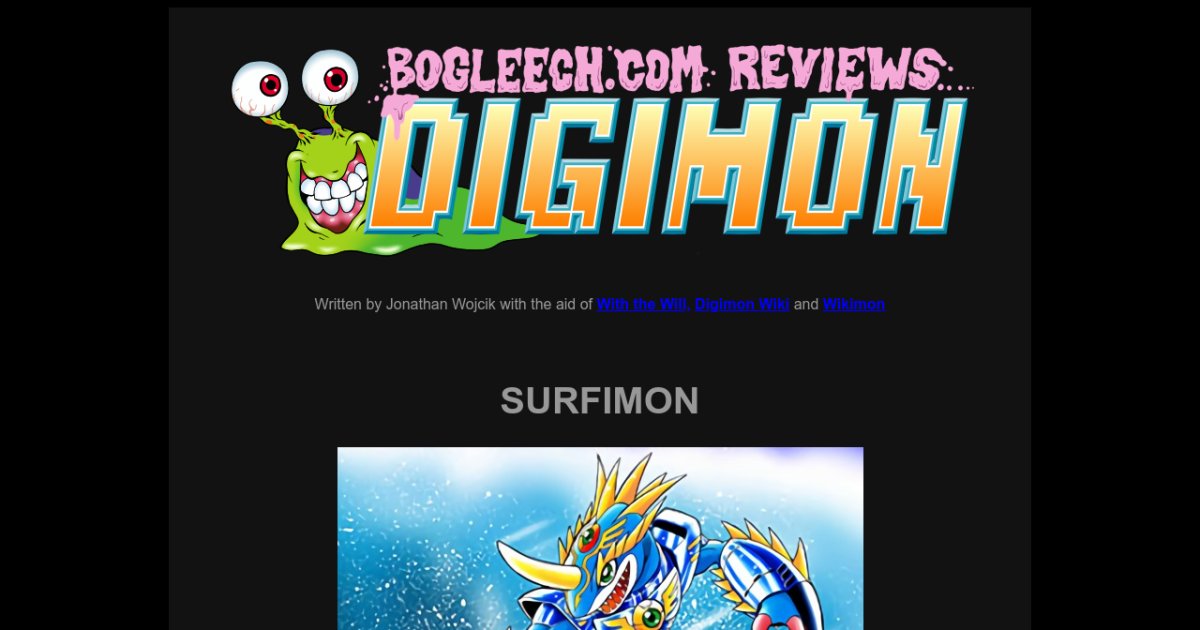 D-d-d-Digimon! Digimon Reviews!