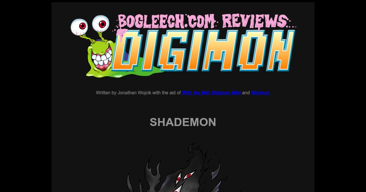 D-d-d-Digimon! Digimon Reviews!