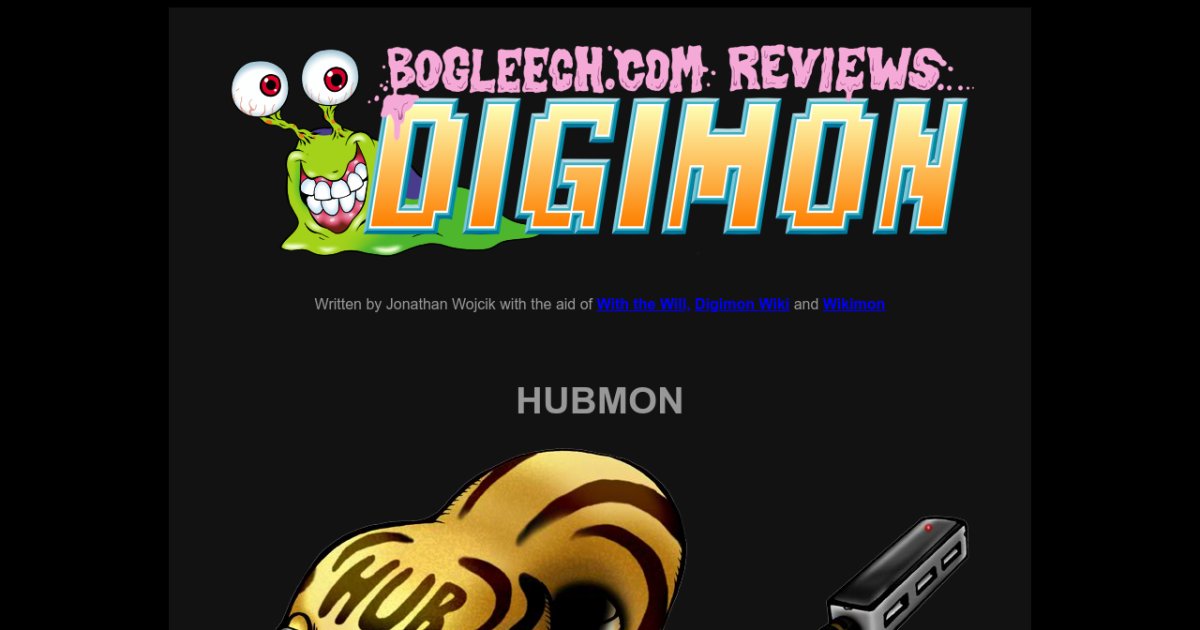 D-d-d-Digimon! Digimon Reviews!