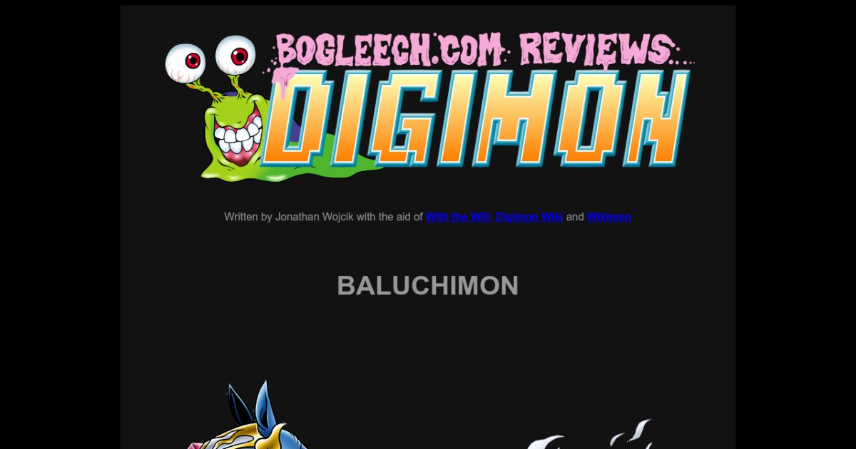 D-d-d-Digimon! Digimon Reviews!