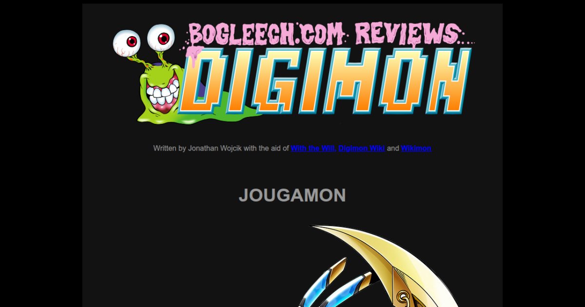 D-d-d-Digimon! Digimon Reviews!