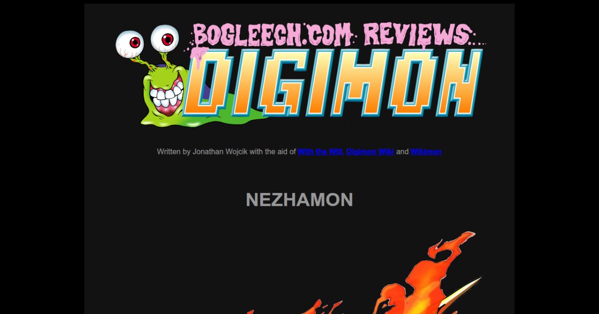 D-d-d-Digimon! Digimon Reviews!