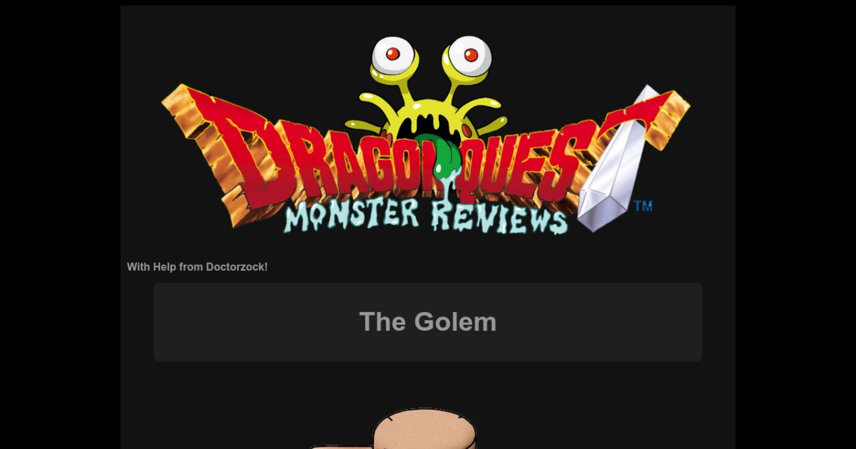 Dragon Quest Monster Reviews
