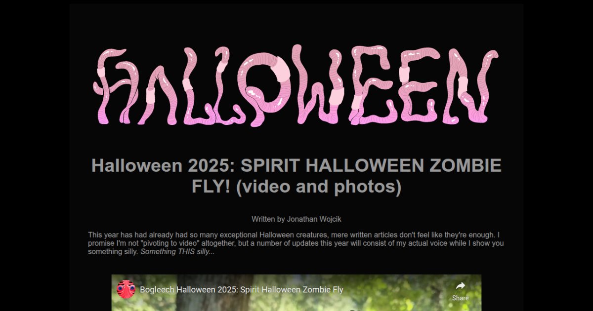 Halloween 2025: Zombie Fly!