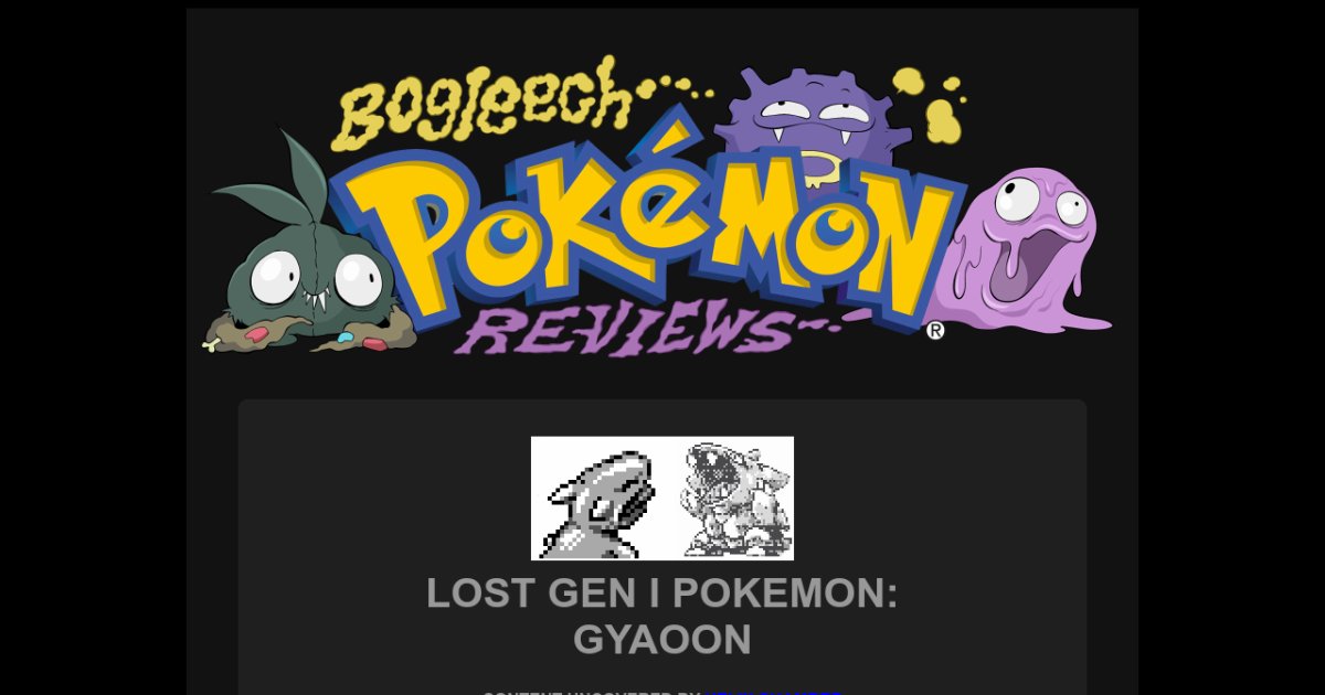 Gotta Critique 'Em All