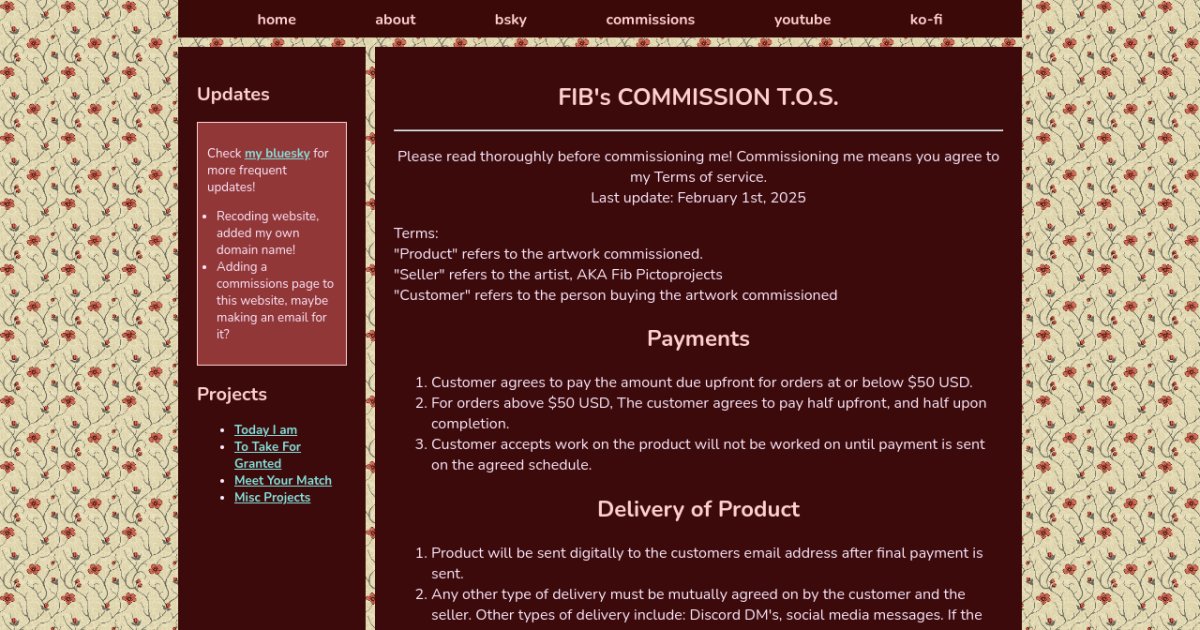 The web site of pictoprojects