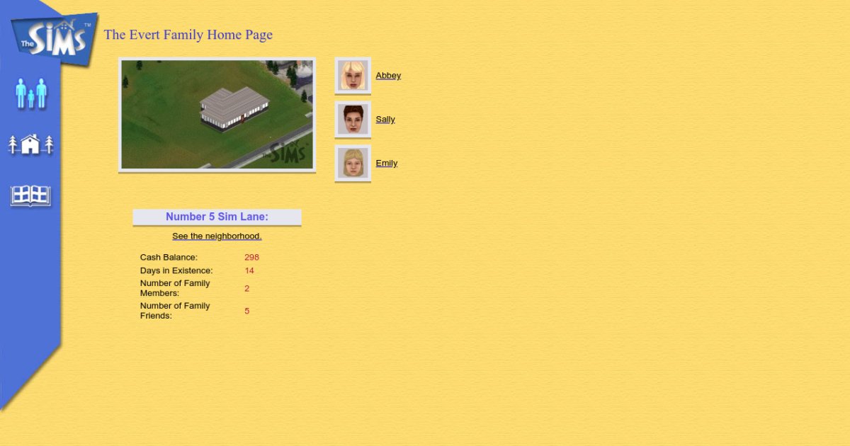 The Evert Family Home Page