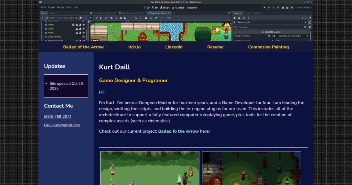 The web site of tinypaladin