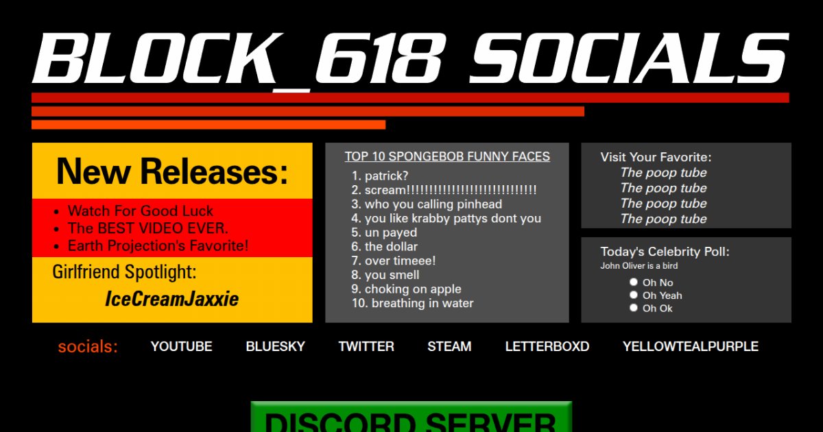 BLOCKIE SITE !!!! >:O