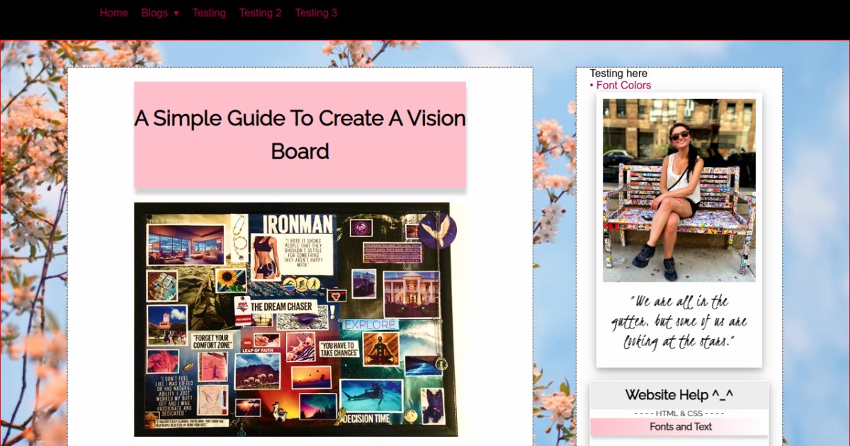 A Simple Guide to Create a Vision Board
