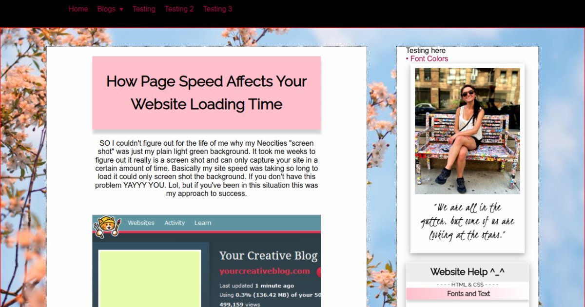 How page speed affects your website loading time