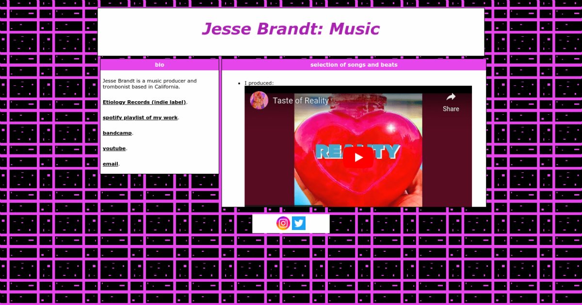 Jesse Brandt Music
