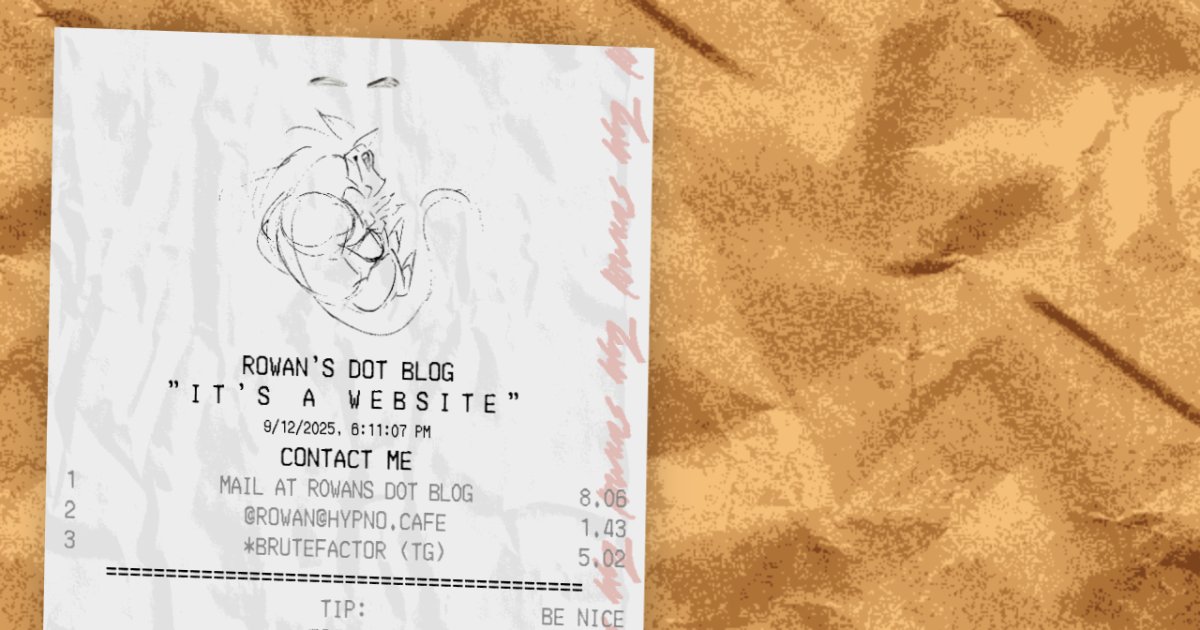 rowansblog - contact