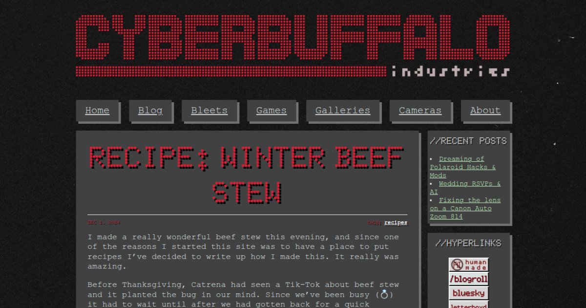 CyberBuffalo Industries