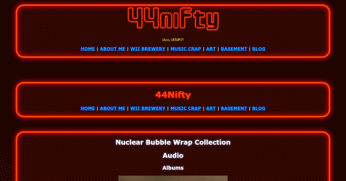 Nuclear Bubble Wrap Stuff I Own