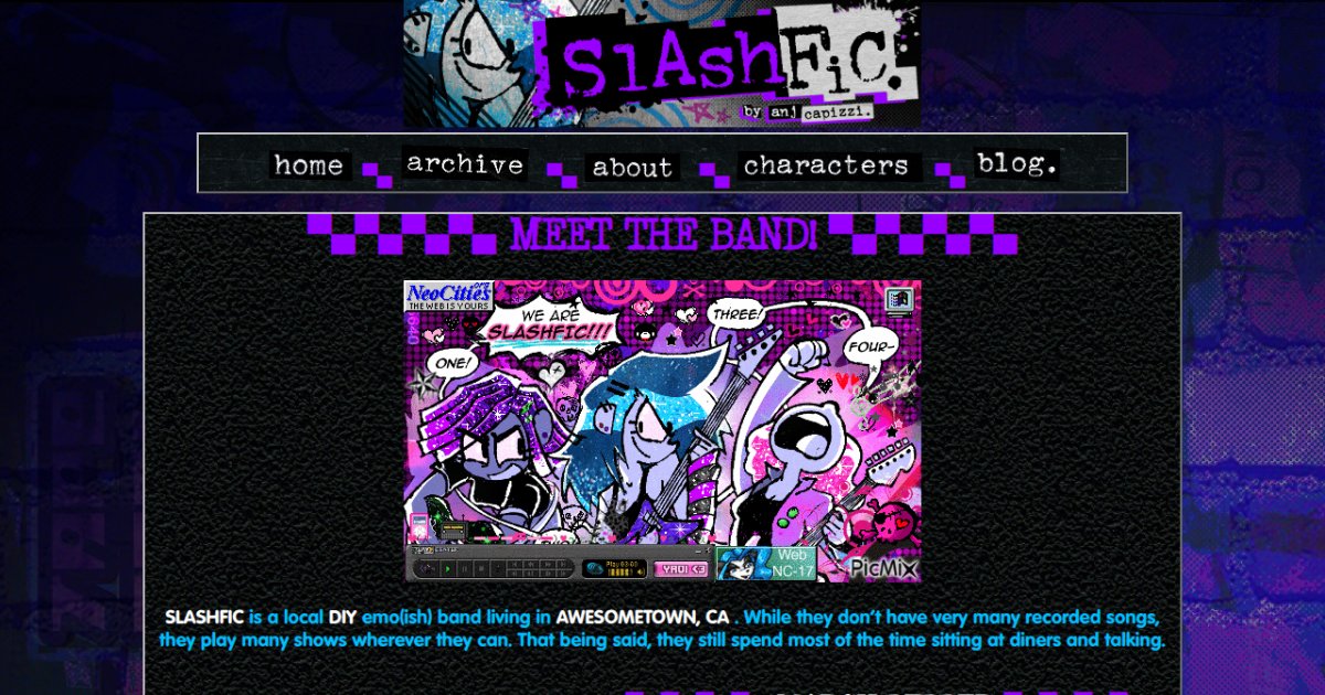SLASHFIC - MEET THE BAND!