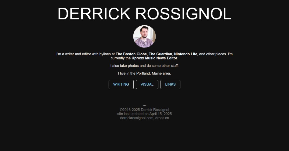 Derrick Rossignol