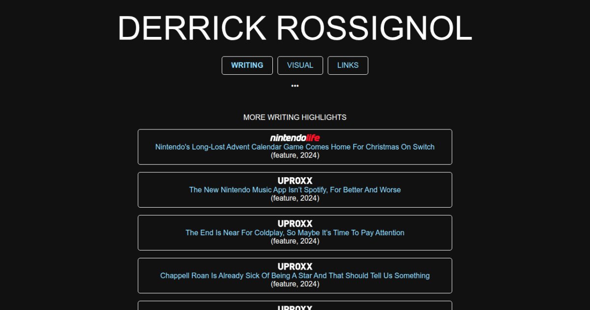 Derrick Rossignol
