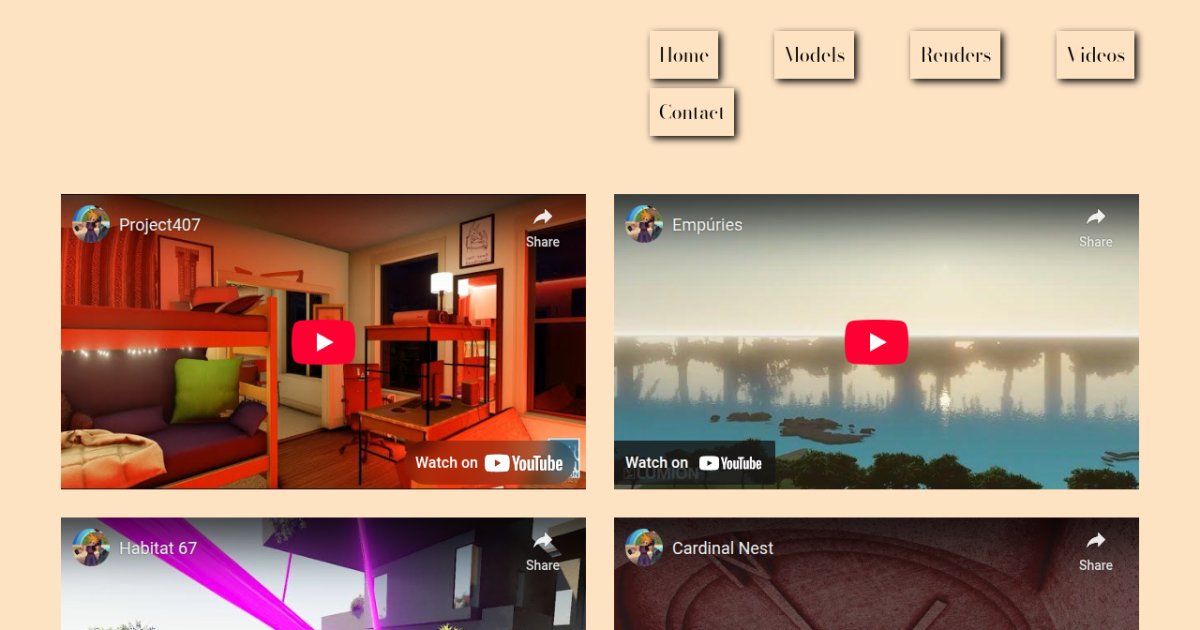 Ben Procter Architecture Portfolio