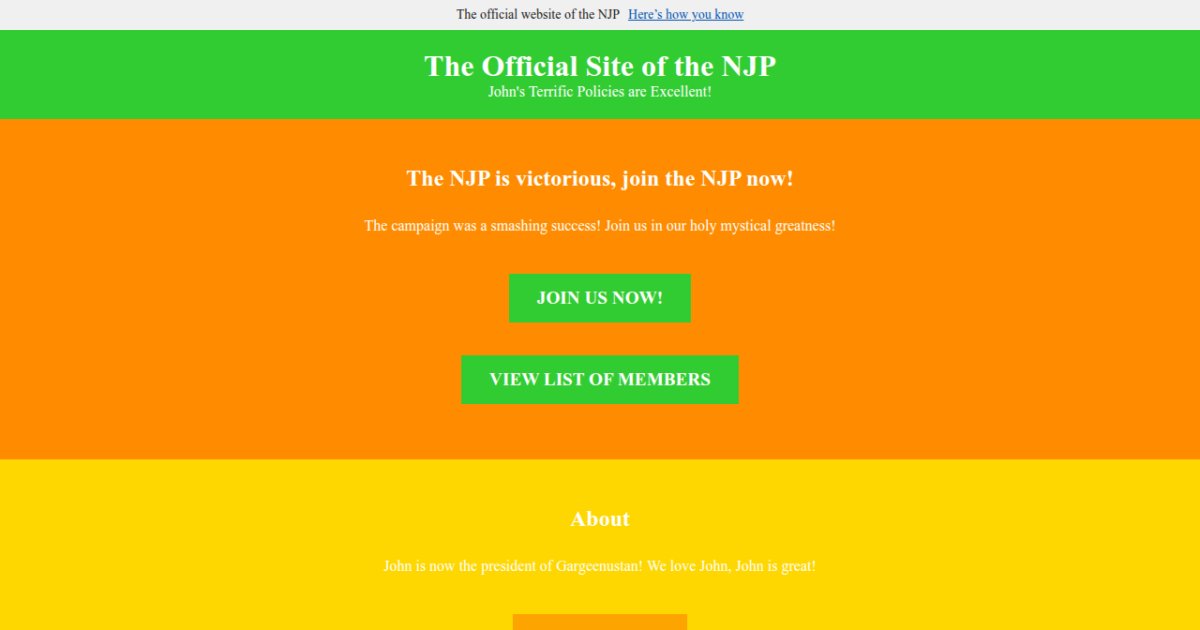 Official site of the NJP
