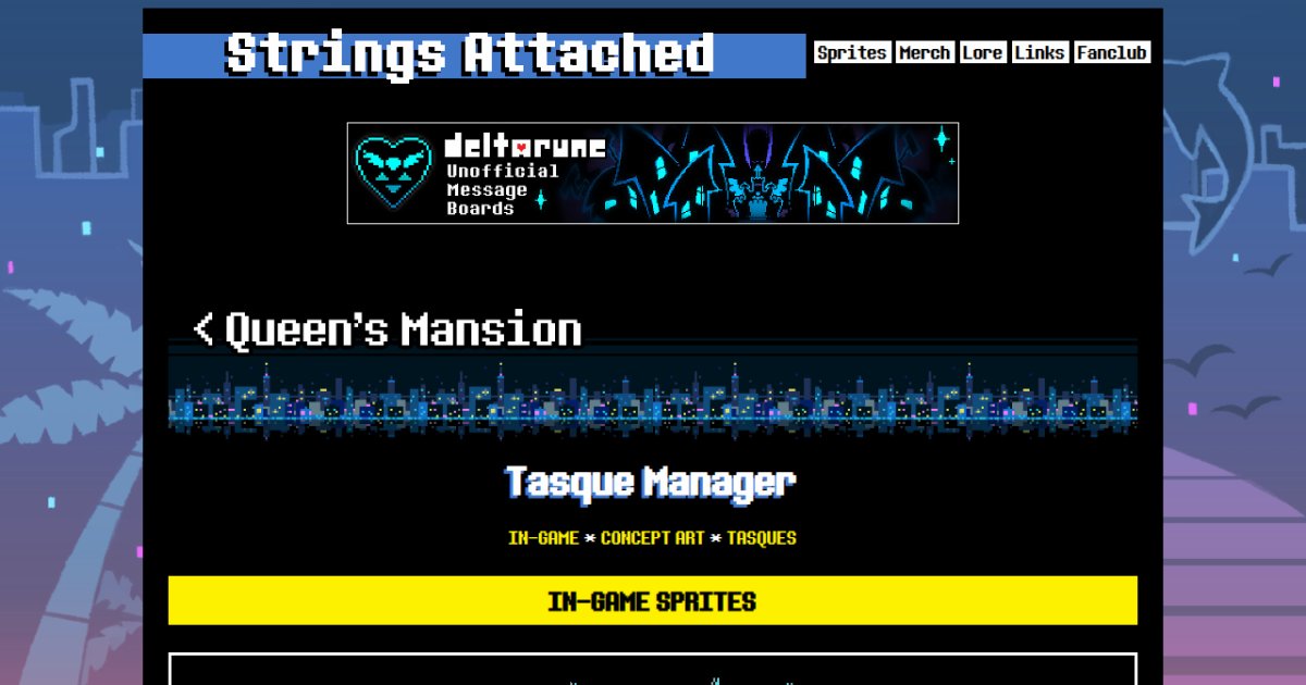 Tasque Manager Sprites - Strings Attached