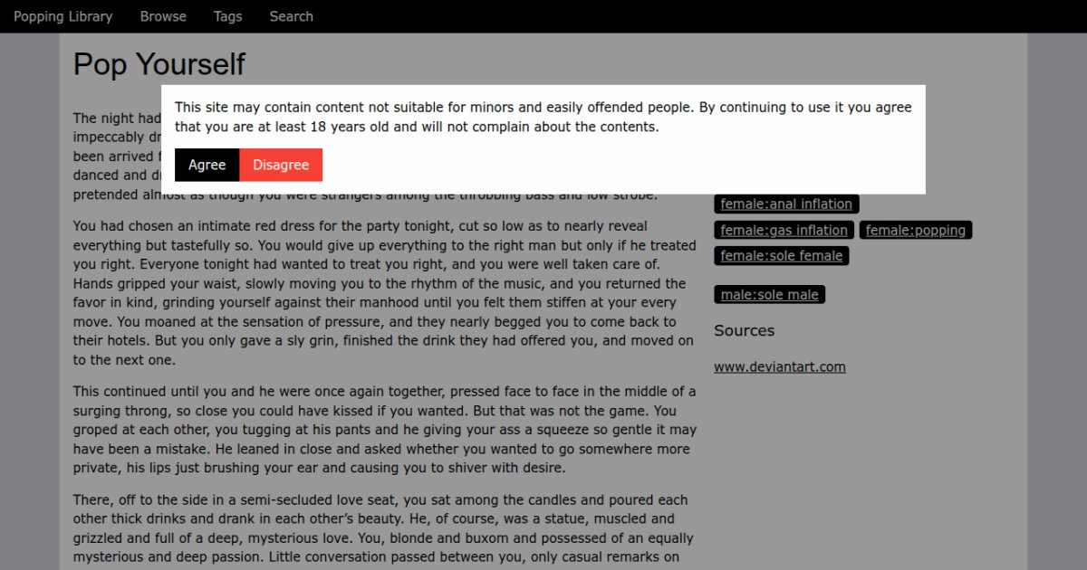 Popping Library :: Pop Yourself