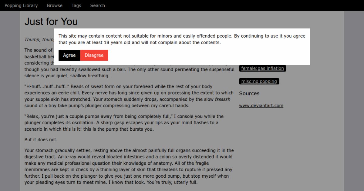 Popping Library :: Just for You