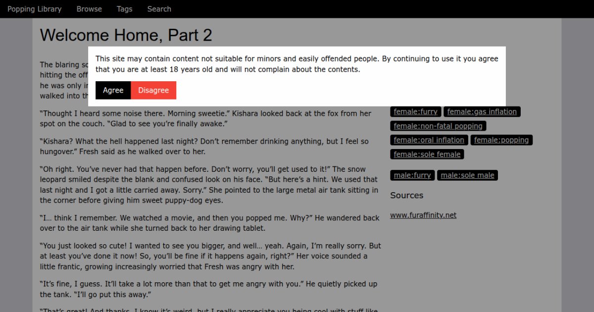 Popping Library :: Welcome Home, Part 2