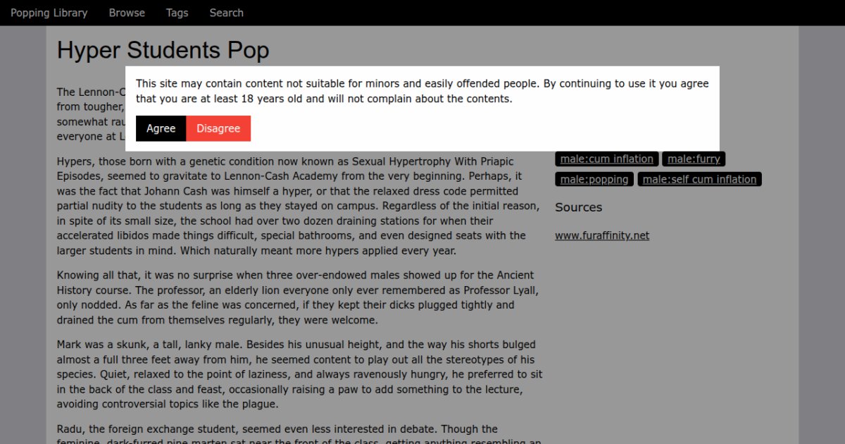 Popping Library :: Hyper Students Pop