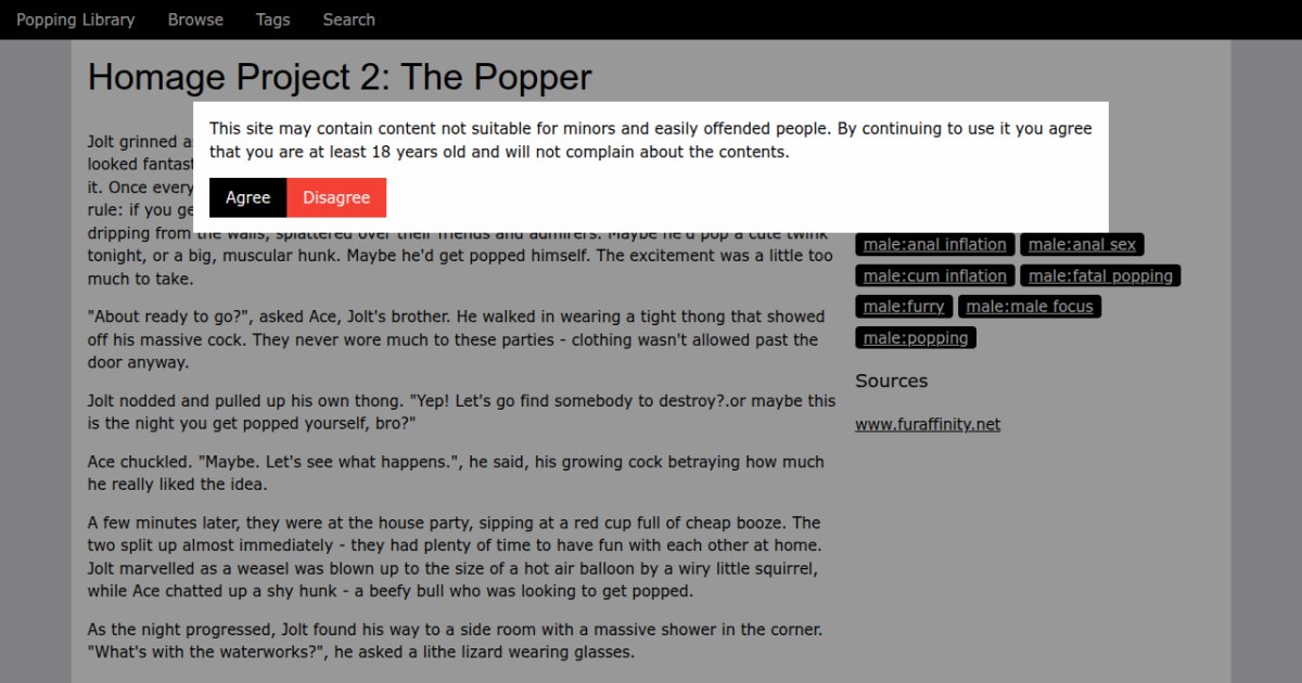 Popping Library :: Homage Project 2: The Popper